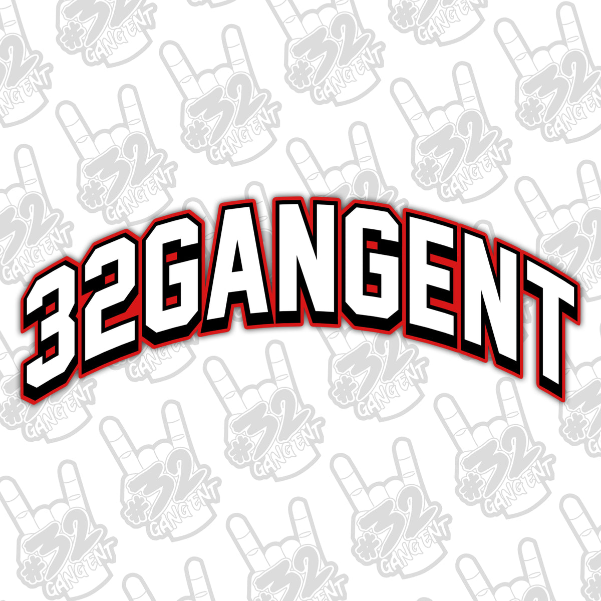 BOLD DECAL – 32 GANG ENT