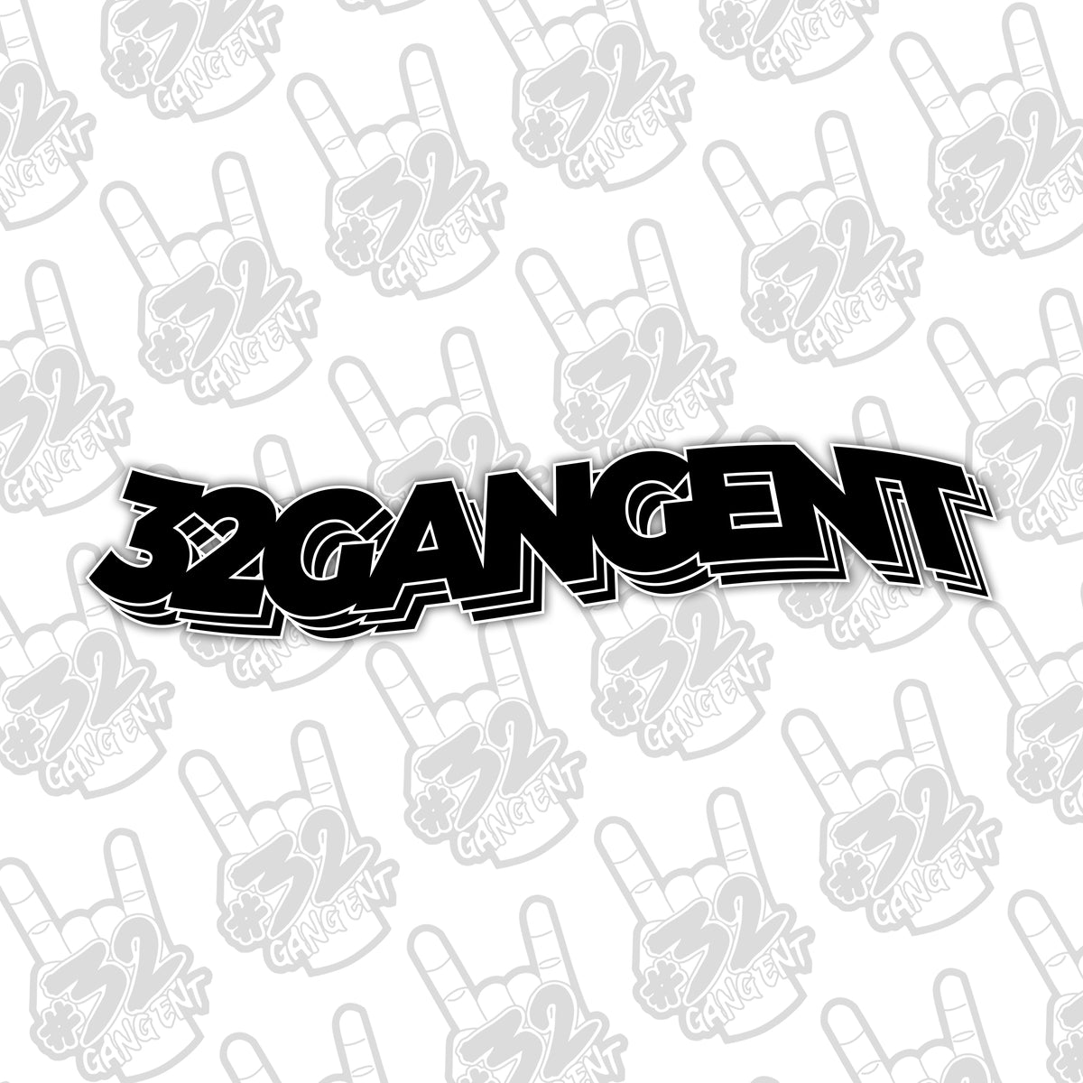 WAVY DECAL – 32 GANG ENT